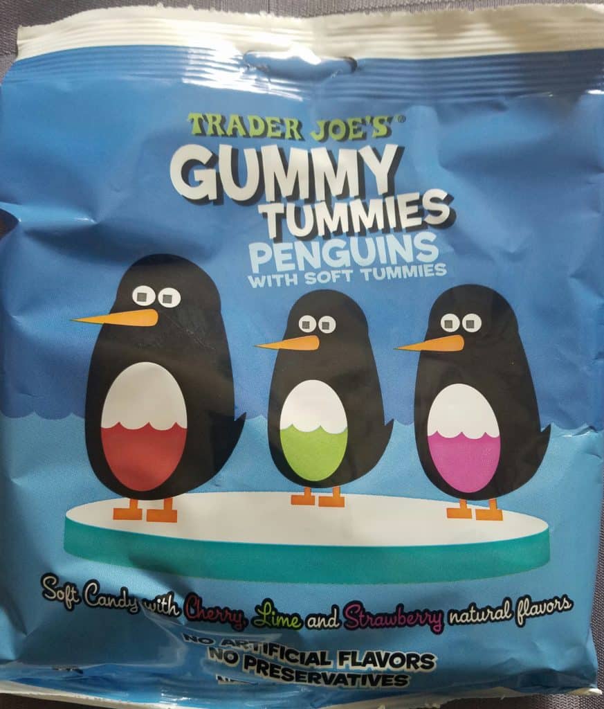 Trader Joe's Gummy Tummies Penguins