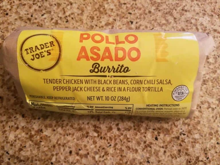 Trader Joe's Pollo Asado Burrito - BecomeBetty.com
