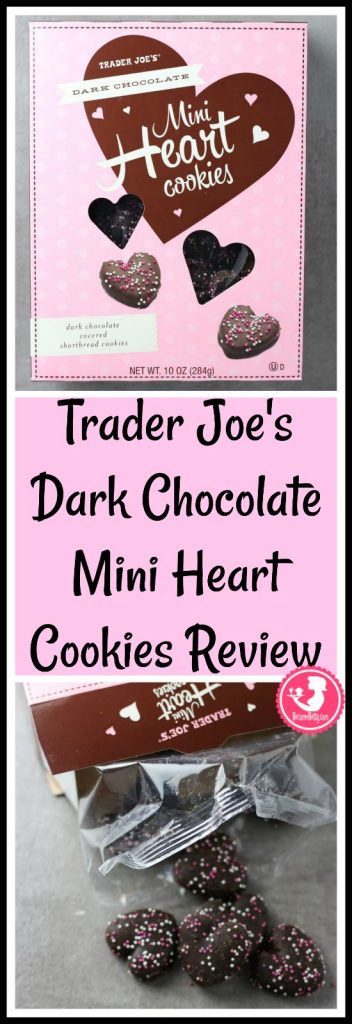 Trader Joe's Dark Chocolate Mini Heart Cookies - BecomeBetty.com