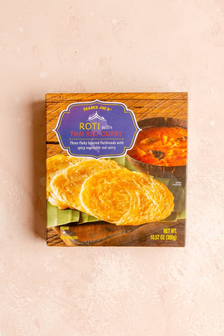 Trader Joe's Roti with Thai Red Curry Review: Flatbread & Fire ...