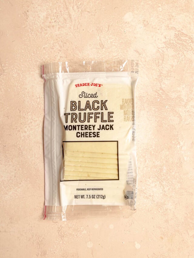 Trader Joe's Creamy Toscano Cheese Soaked in Syrah