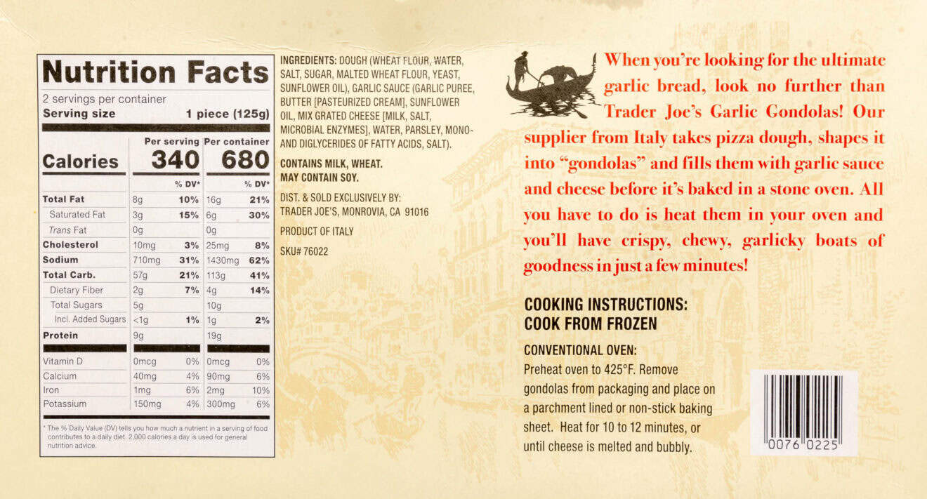 Trader Joe's Garlic Gondolas Review: Not Exactly a Flavor Voyage ...