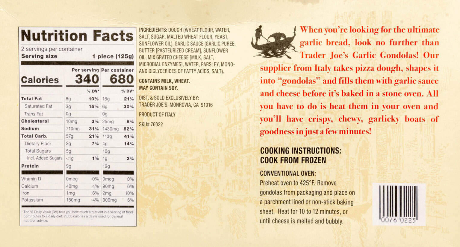Trader Joe's Garlic Gondolas Review: Not Exactly a Flavor Voyage ...